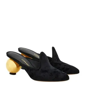 FERRAGAMO Spherical Heel Mule