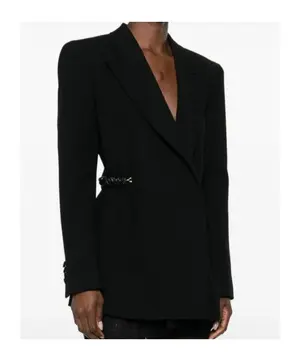 Gabriela Hearst Long-sleeved Belted Blazer