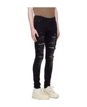 Amiri Distressed Skinny Jeans