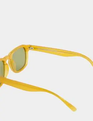 RETROSUPERFUTURE Square Acetate Sunglasses - Nude
