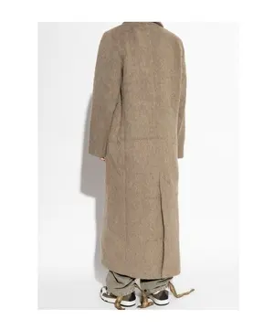 SAMSOE SAMSOE Sajilla Double-breasted Coat - Brown