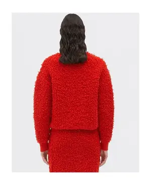 Bottega Veneta Relaxed Fit Ribbed V-neck Jumper