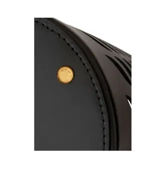 Etro Coffa Cut-out Bucket Bag - Black