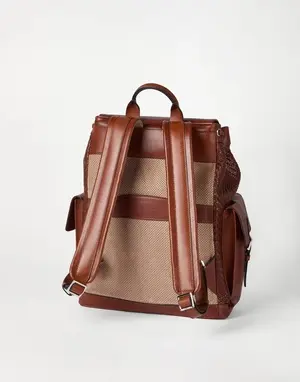Brunello Cucinelli Buckle Fastened City Backpack