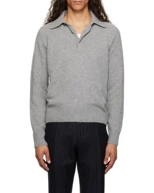 TOM FORD Long-sleeved Seamless Polo Shirt