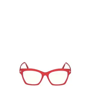 TOM FORD Square Frame Eyeglasses - White
