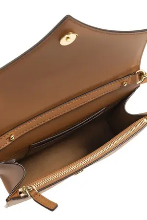 Mcm Diamond Visetos Foldover Top Mini Shoulder Bag