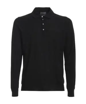 Drumohr Long Sleeve Polos For Men