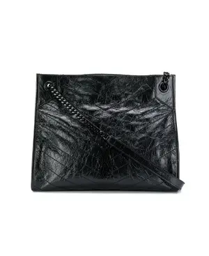 Saint Laurent Niki Logo Plaque Shoulder Bag