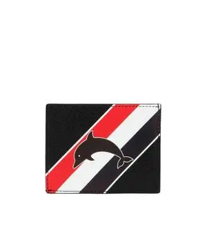Thom Browne Classic Three-stripe Card Bag
