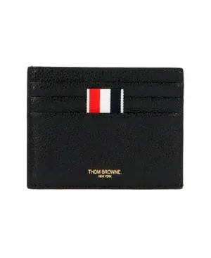 Thom Browne Classic Three-stripe Card Bag