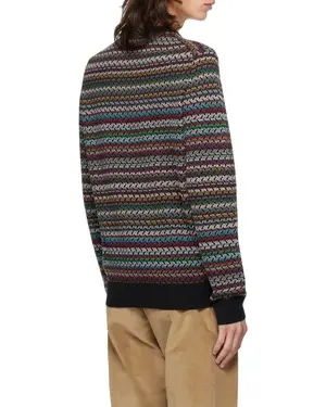 Paul Smith Pattern Intarsia Knitted Jumper
