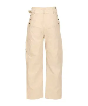 Isabel Marant Étoile Belted High Waisted Loose Fit Cargo Pants