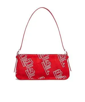 By Far Dulce Embellished Zipped Shoulder Bag