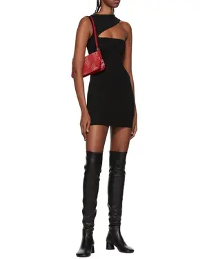 By Far Dulce Embellished Zipped Shoulder Bag