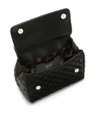 Dolce & Gabbana Sicily Quilted Handbag - Black