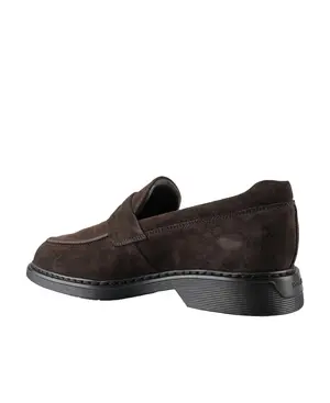 Hogan Almond-toe Loafers