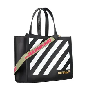 Off-White Diag Hybrid Shop 28 Strapped Tote Bag