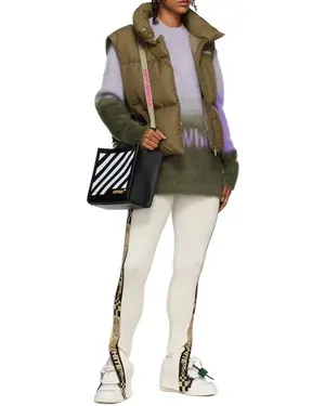 Off-White Diag Hybrid Shop 28 Strapped Tote Bag