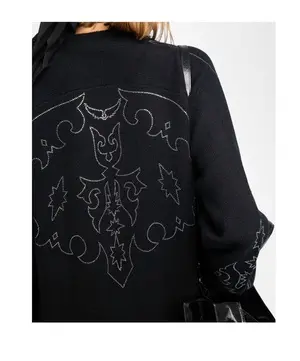 Zadig&Voltaire Embellished Knit Cardigan