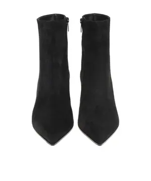 GIANVITO ROSSI Pointed Toe Zip Up Ankle Boots