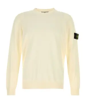 Stone Island Logo Patch Crewneck Sweater