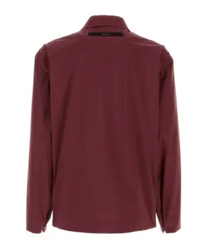 Herno Long Sleeved Buttoned Shirt - Red