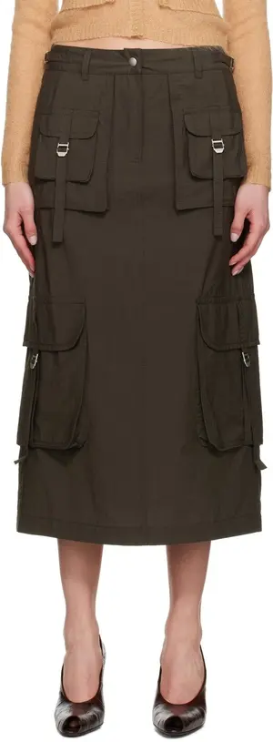 Acne Studios Cargo Skirt - Black