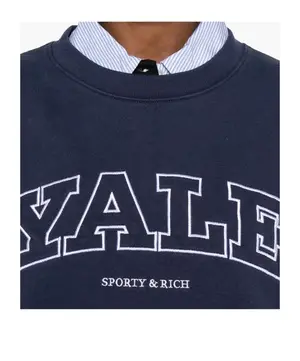 SPORTY  RICH Sporty & Rich Yale Crewneck Sweatshirt
