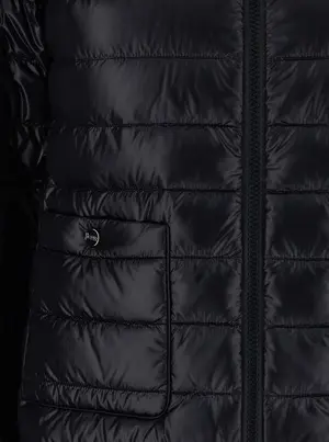 Herno Quilted Down Jacket With Stand Collar - Nude