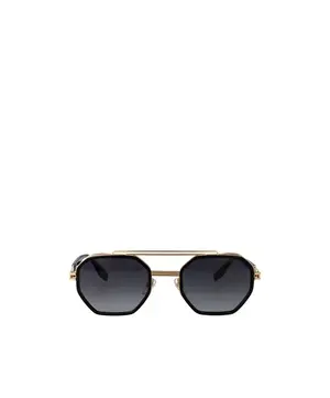 Marc Jacobs Octagon Frame Sunglasses - Black