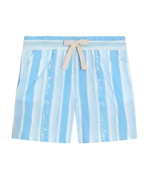 Dolce & Gabbana Striped Poplin Shorts