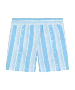 Dolce & Gabbana Striped Poplin Shorts