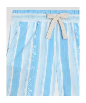 Dolce & Gabbana Striped Poplin Shorts