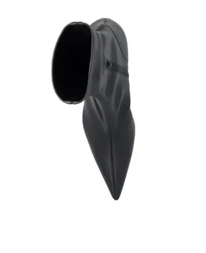 J.W.ANDERSON Jw Anderson Pointed-toe Heeled Ankle Boots - Black