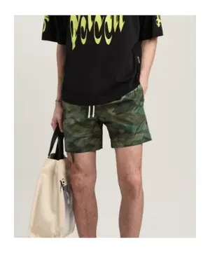 Palm Angels Seasonal Camo-print Swim Shorts