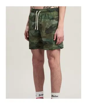 Palm Angels Seasonal Camo-print Swim Shorts