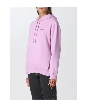 Off-White Diagonal Stripe Hooded Sweatshirt