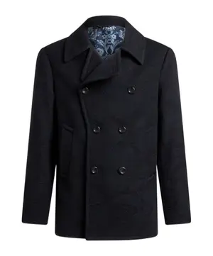 Etro Jacquard Peacoat
