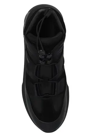 FERRAGAMO High Top Sneakers With Logo Detail