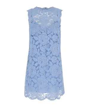 Dolce & Gabbana A-line Mini Lace Dress