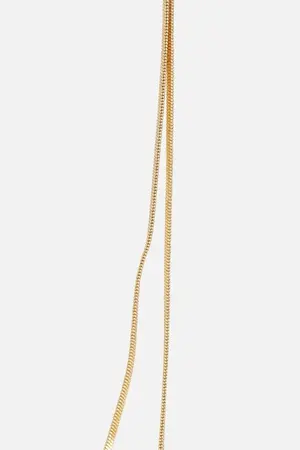 Federica Tosi Mindy Pendant Lariat Necklace - Yellow