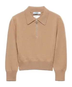 Prada Zip Up Sweaters For Women