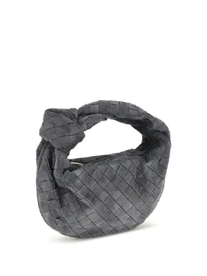 Bottega Veneta Jodie Knot Detailed Mini Tote Bag - Black