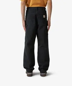 Carhartt Work In Progress Double Knee Cargo Trousers - Black