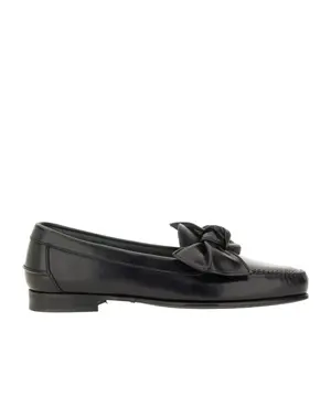 Hereu Bow Detail Slip-on Loafers