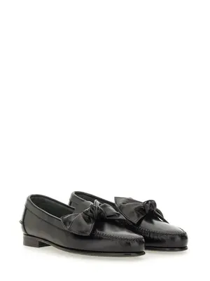Hereu Bow Detail Slip-on Loafers