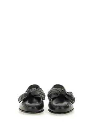 Hereu Bow Detail Slip-on Loafers