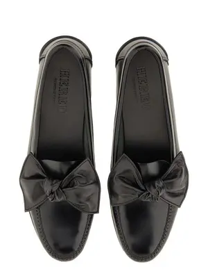 Hereu Bow Detail Slip-on Loafers