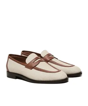 Loro Piana Sergio Loafers - Nude